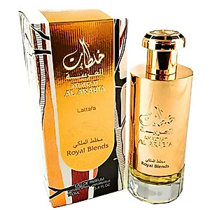 Lattafa Prestige Khaltat Al Arabia for Unisex Eau de Parfum Spray, 3.4 Ounce