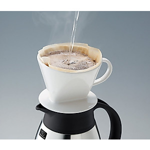 Zojirushi Stainless Steel Vacuum Carafe with Brew-Thru Lid, 64-Ounce, Black