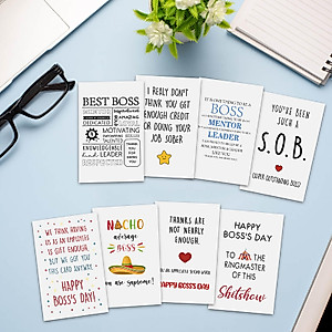 Hincoo Boss Lady Gifts For Women, Best Boss Gifts For Women, Bosses Day Card, Bosses Day Gifts For Women, Bosses Day Gifts For Men, Boss Day Gifts For Women(card 10)