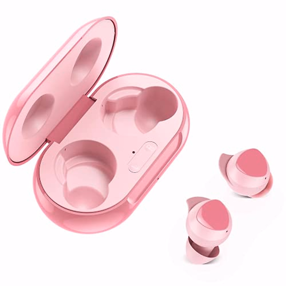 Urbanx Street Buds Plus True Bluetooth Earbud Headphones for Xiaomi Poco X3 Pro - Wireless Earbuds w/Noise Isolation - Pink (US Version with Warranty)