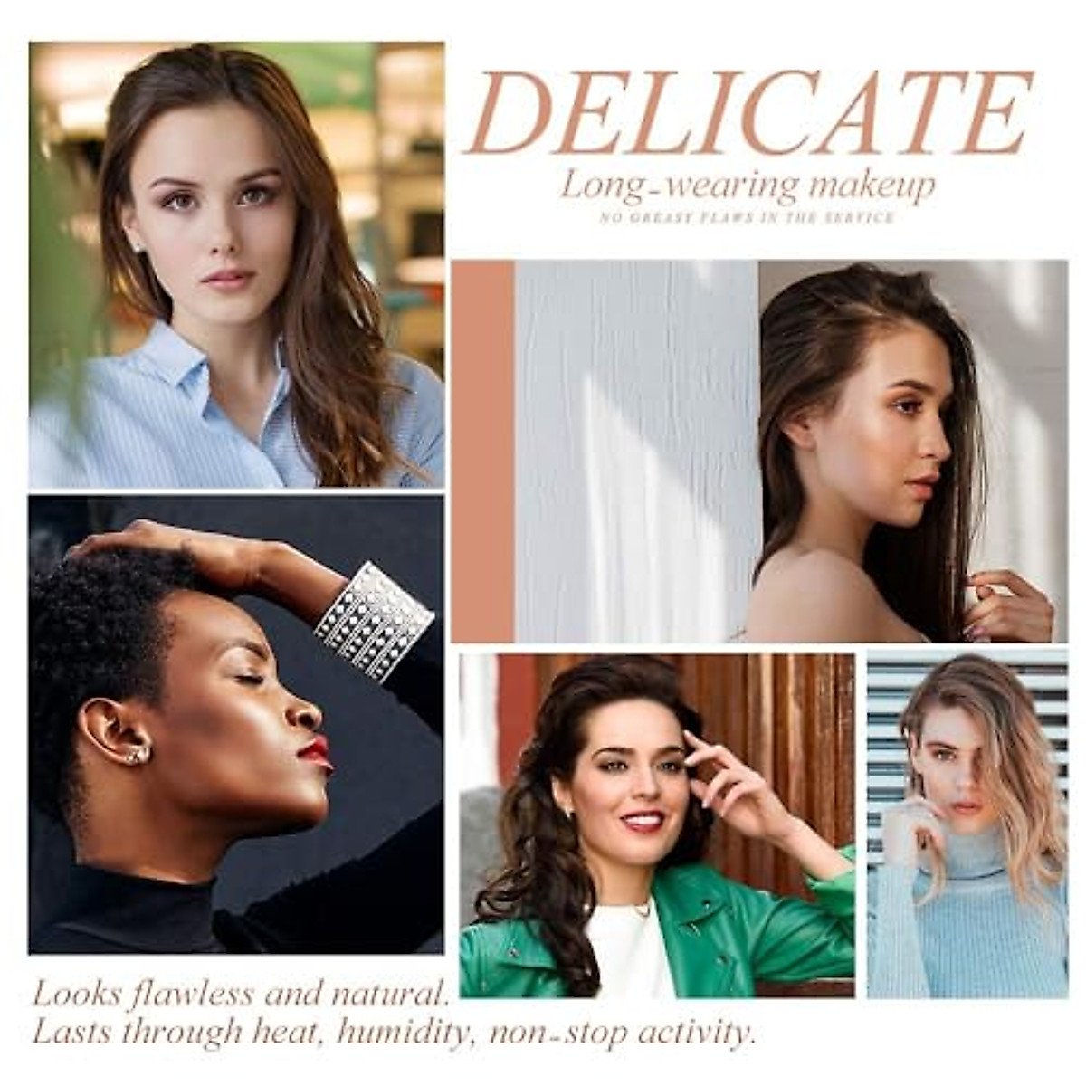 ReviGLam TLM Colour Changing Liquid Foundation Hides Wrinkles & Lines, BB Cream Makeup Base Concealer Cover Moisturizing Fluid for all Skin Tone SPF15, Pack of 2