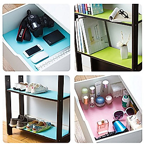 Humibird EVA Cabinet Drawer Liner Bright-Colored Shelf Liner Non-Adhesive Refrigerator Pad Cupboard Non-Slip Mat (2green)