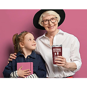 BETHEGIFT Mothers Day Gifts for Grandma from Grandaughter, Grandson, Kids - Great Grandma Coffee Tumbler on Birthday, Christmas, Durable Stainless Steel, Insulated for Hot or Cold Drinks 20oz, Red