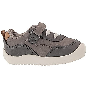 Stride Rite 360 Boys Nick Sneaker, Grey, 5 Toddler