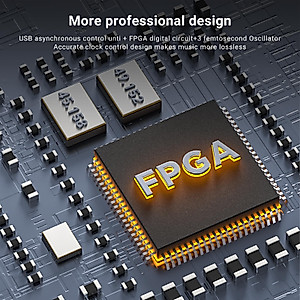 TempoTec Sonata BHD Pro Type C USB dongle DAC, USB C DAC,Headphone Amplifier 4.4mm& 3.5mm,PCM384kHz,DSD256,MQA8X,Tidal for iPhone&Android&MacOS&Win (Sonata BHD Pro-Grey)…