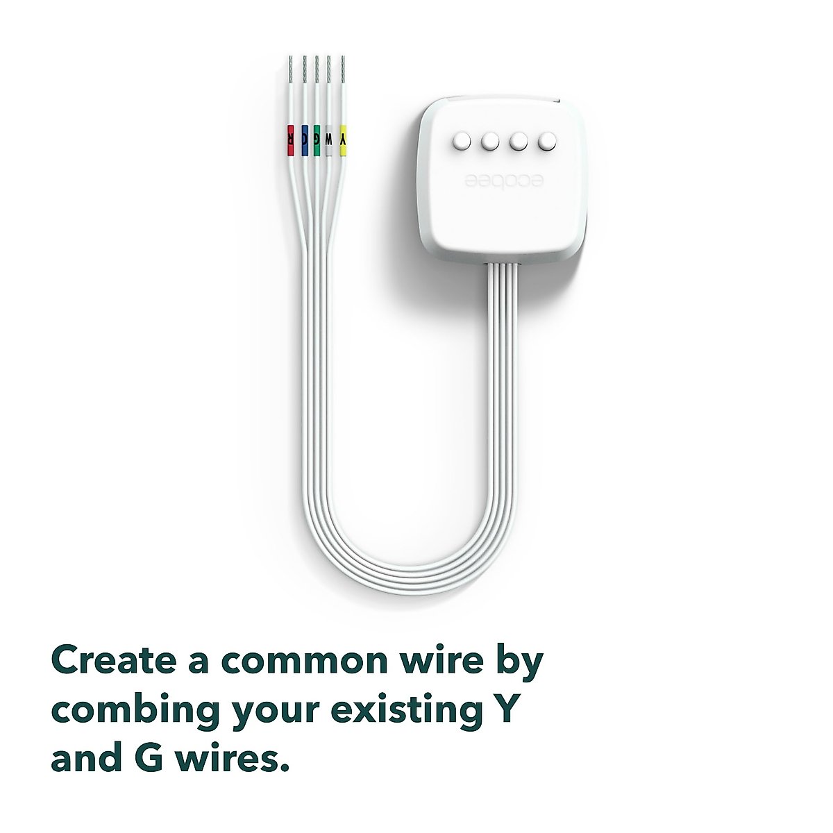 ecobee Power Extender Kit C-Wire Adapter - Made for ecobee Smart Thermostats - Programmable WiFi Thermostat Accessory