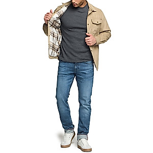 CQR Men's Long Sleeve Thermal Underwear Tops, Midweight Waffle Crewneck Shirt, Winter Cold Weather Thermal Shirts, 1 Piece of Top Dark Grey, XX-Large