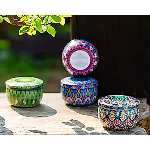 Ahyiyou Candle Tins Candle Making Kits 28 Pcs 28 Zodiac Patterns 2.2 OZ, DIY Empty Candle Containers with Lids, Candle Wicks, Wicks Holder, Wicks Stickers, Arts & Crafts, Storage & More