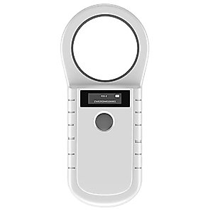 Alacrity Bluetooth Animal Microchip Tag Reader Scanner Wireless RFID Animal Handheld Reader Pet ID Scanner Rechargeable Animal Chip Scanner Pet Tag Scanner FDX-B(ISO 11784/11785) ID64 RFID