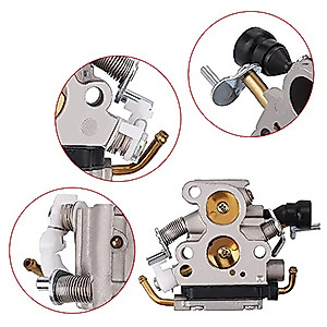 Panari Zama C1T-El41 Carburetor for Husqvarna 435 435E 440 440E 135 135E 140 140E Chainsaw Jonsered CS2240 CS2240S CS410 Chain Saw Replaces C1T-EL41A 506450501