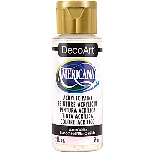 DecoArt Americana Acrylic Paint, 2-Ounce, Warm White