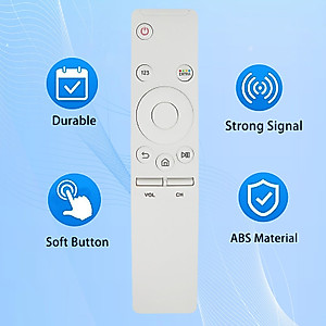 Universal Remote Control BN59-01260A -White- fit for Samsung Smart TV UN43KU630DFXZA UN55KU6300FXZA UN50KU6300FXZA UN60KU6300FXZA UN50KU630DFXZA UN70KU630DFXZA