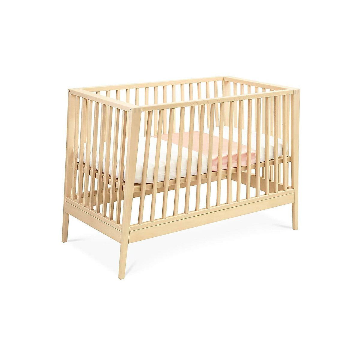 Sleepy Silk SLEEPY SILK - Baby Silk Crib Sleeve | Silk Crib Sleeve for Baby Hair Loss | Silk Baby Crib Bedding in 25 Momme Mulberry Silk | SIDS Safe Silk Crib Slip for Baby | Cherry Blossom Pink