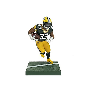 Imports Dragon - NFL - Aaron Jones (Green Bay Packers) 6" Figure Series 1, Multicolor (ID34899)
