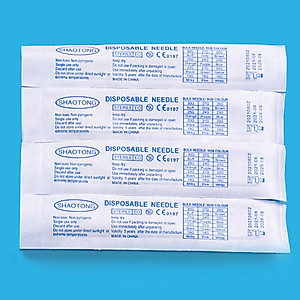 18G 1.5 Inch Dispensing Needle Accessorie, Individually Wrapped Pack of 100