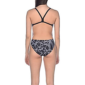 arena Women's Standard Carbonics Pro Challenge Back One Piece Swimsuit, Black, 32