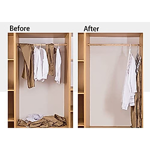 Multifunctional Cloth Hanger Space Saving, 6 pcs One Set to Save Your Space and Traceless Cloth Hanger with Heavy Duty Quality Hanger