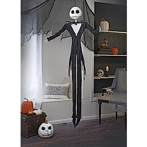 Disney The Nightmare Before Christmas Jack Skellington Light Up Full Size Poseable Hanging Character Decoration
