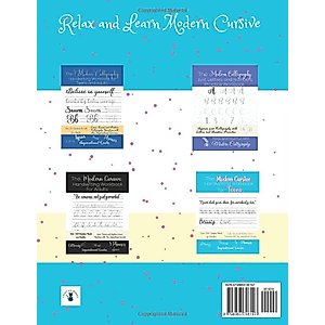The Modern Cursive Handwriting Workbook for Teens: Have Fun Improving Cursive Penmanship with Modern Variations and Inspiring Writing Lessons