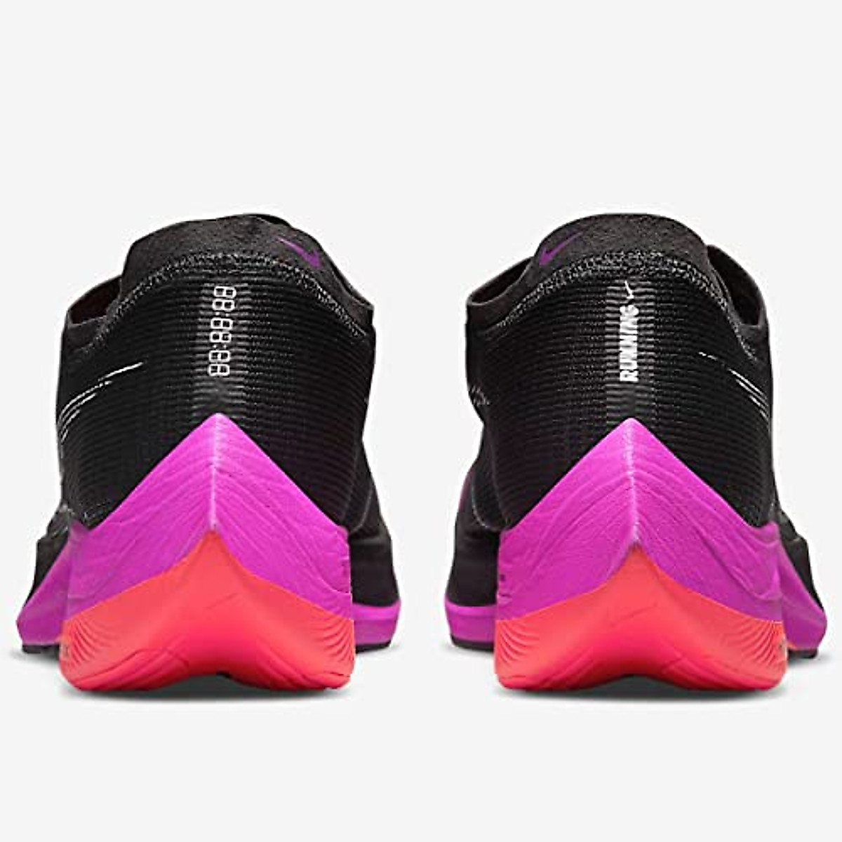 Nike Men's ZoomX Vaporfly Next 2 Running Shoes, Black/Flash Crimson, 13