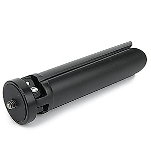 SALUTUY Action Camera Stand, Easy to Store Non Slip Compact Aluminium Alloy Desktop Tripod for Outdoor Shooting for Cameras