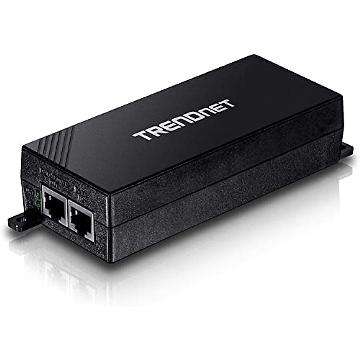 TRENDnet Gigabit Power Over Ethernet Plus Injector, PoE+ (30W) Power Network Distances Up to 100M (328 ft.), Black, TPE-115GI (Pack of 1)