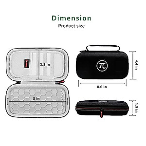 XANAD Hard Calculator Case for Texas Instruments TI-84 Plus CE/TI-84 Plus/TI-86/ TI-Nspire CX II CAS/TI-Nspire CX II/TI-83 Plus/TI-89 Titanium/TI-85 Color Graphing Calculator
