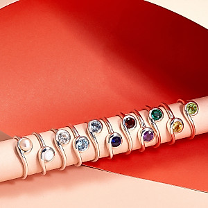 Silpada 'Another Trip Around the Sun' Natural Garnet Ring in Sterling Silver, Size 7, Size 7