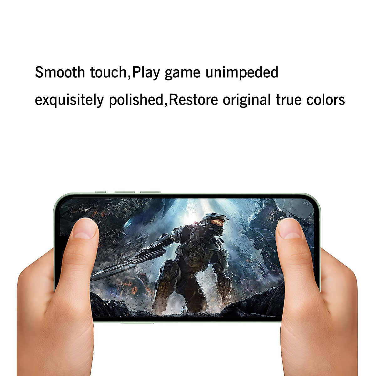 Ailun 2Pack Privacy Screen Protector for iPhone 13 [6.1 inch] + 2 Pack Camera Lens Protector, Anti Spy Private Tempered Glass Film,[9H Hardness] - HD [4 Pack]