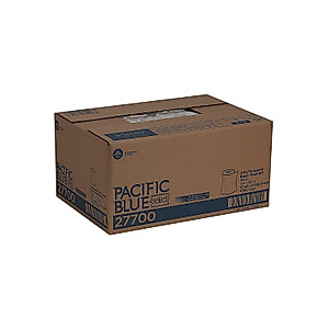 Georgia Pacific 27700 Perforated Paper Towel, 8 4/5 x 11, White, 250/Roll, 12 Rolls/Carton