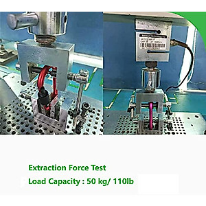 Carago Carabiner Clips with Screw Gate, 10 Pack Carabiners Hiking Clips with 7.5mm Diameter Aluminum Rod (10 Colors)