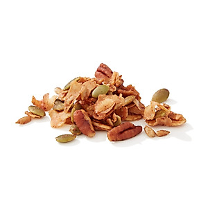 NuTrail Nut Granola Cereal, Cinnamon Pecan, No Sugar Added, Gluten Free, Grain Free, Keto, Low Carb, Healthy Breakfast 8 oz. 1 Count