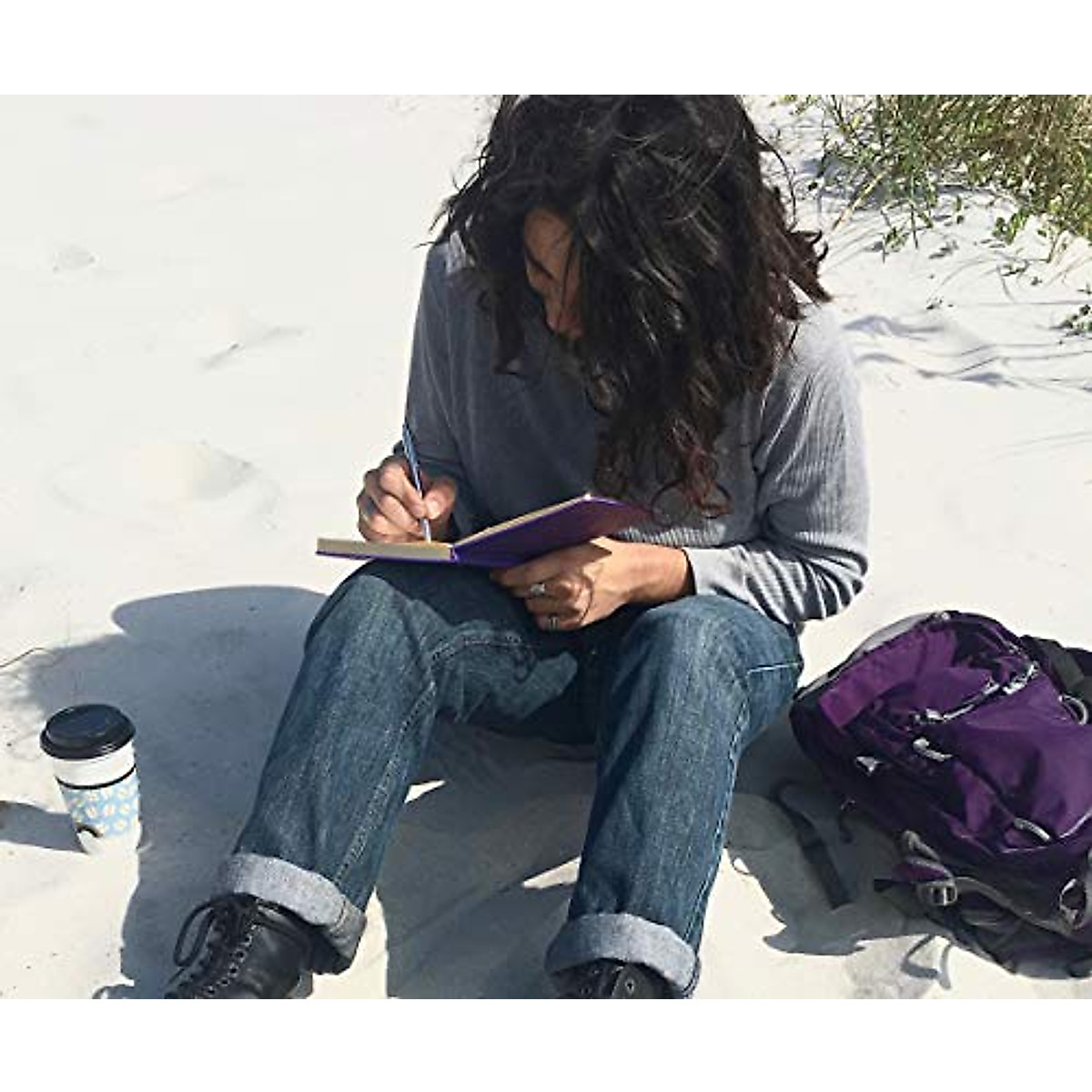 Dream To Awaken Owl Grimoire Journal | Blank Book of Shadows Journal | Witch Planner | Gift for Wiccan, Pagan, Mystic, Alchemist, Dreamer, Goddess | Vegan Leather Spell Book Blank | Hardcover | 5 3/4" x 8 1/2"