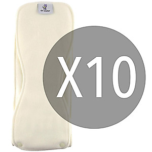 Kanga Care Rumparooz Rayon from Bamboo 6R Soaker, 10 Count