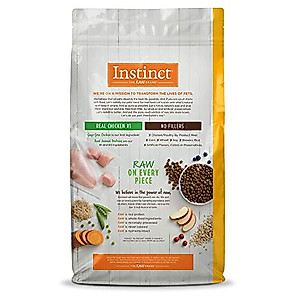 Instinct Be Natural Real Chicken & Brown Rice Recipe Natural Dry Dog Food, 25 lb. Bag