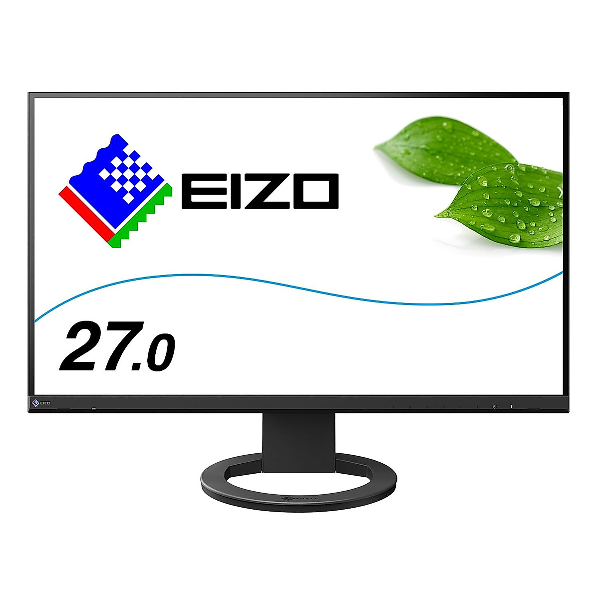 EIZO FlexScan EV2760-BK 27.0 Frameless Monitor (2560 x 1440/Anti-Glare IPS/Anti-Fatigue Reduction/Black/5 Year Warranty)