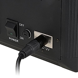 Fotodiox Power Adapter Cable - 4-Pin XLR Female to 2.1mm Barrel DC (17 inches)