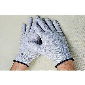 AMUCK Silver Fiber Electromagnetic Radiation Protective Gloves, Emf Blocking,sterile Conductive Gloves,Hand Cover
