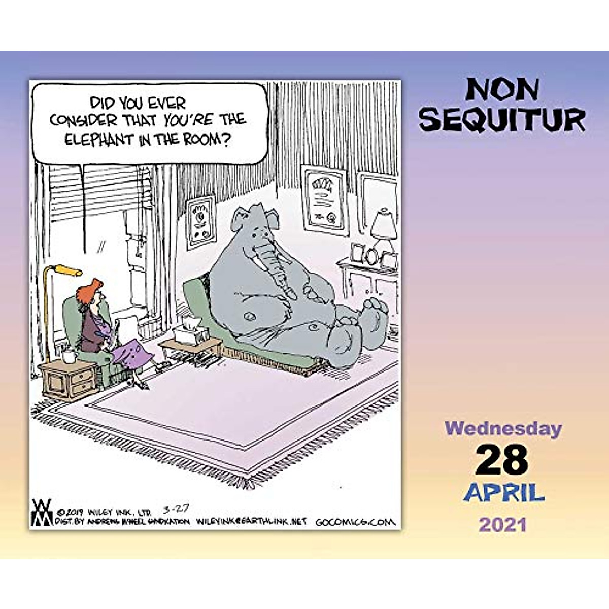 Non Sequitur 2021 Day-to-Day Calendar