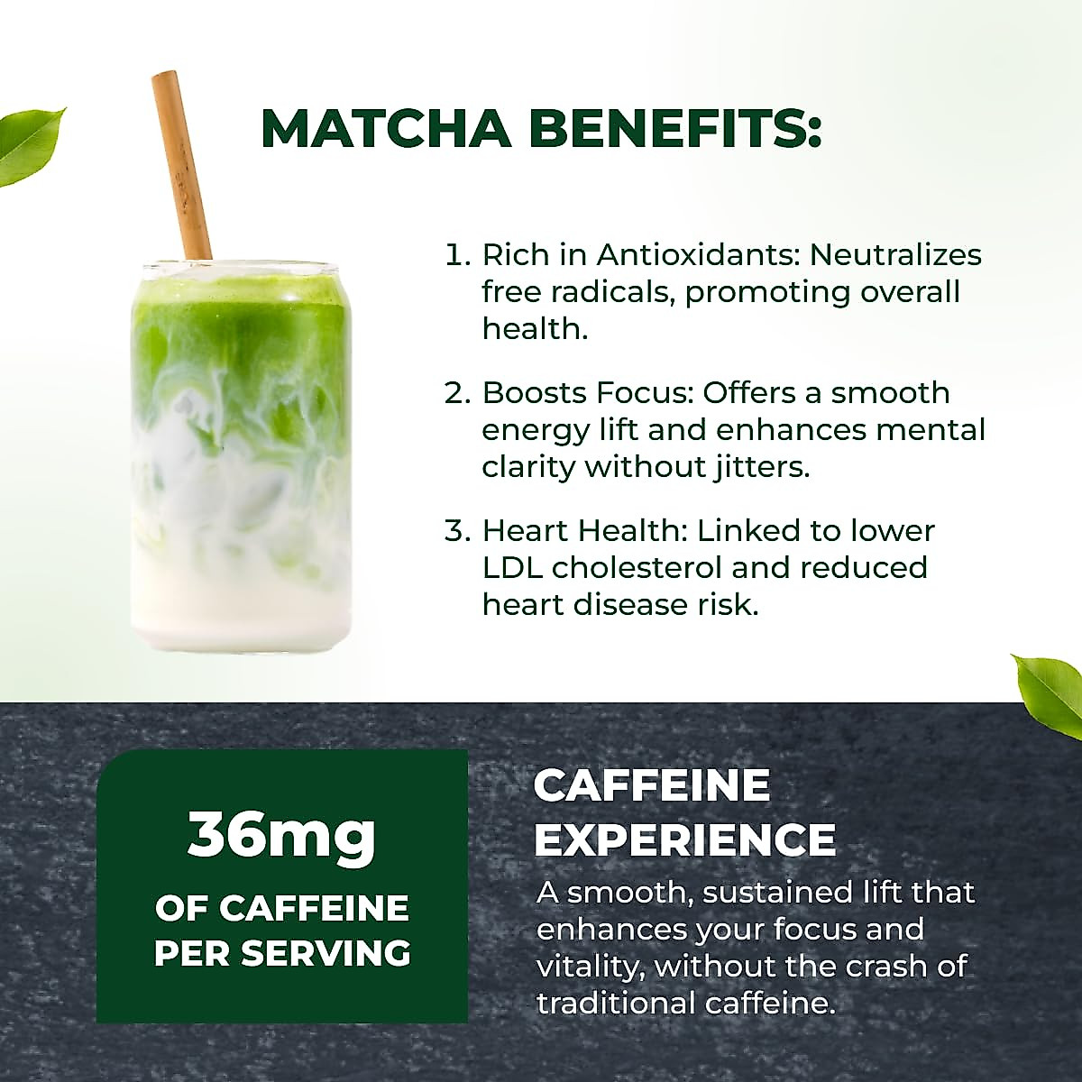 Tenzo Matcha Green Tea Powder - Matcha Powder USDA Organic Premium Grade - Authentic Japanese Matcha Tea - Original Matcha Latte Powder - BetterBoost (1.06 Ounce)