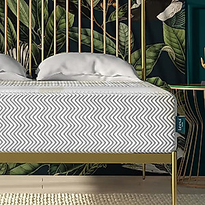 Leesa Legend Hybrid 12" Mattress, King Size Luxury Dual Hybrid/CertiPUR-US Certified/with Organic Cotton Mattress Cover / 100-Night Trial,White