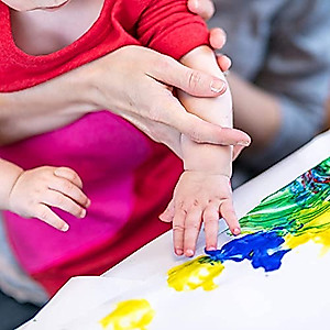 Crayola My First Finger Paint For Toddlers, Painting Paper, Kids Indoor Activities At Home, Gift