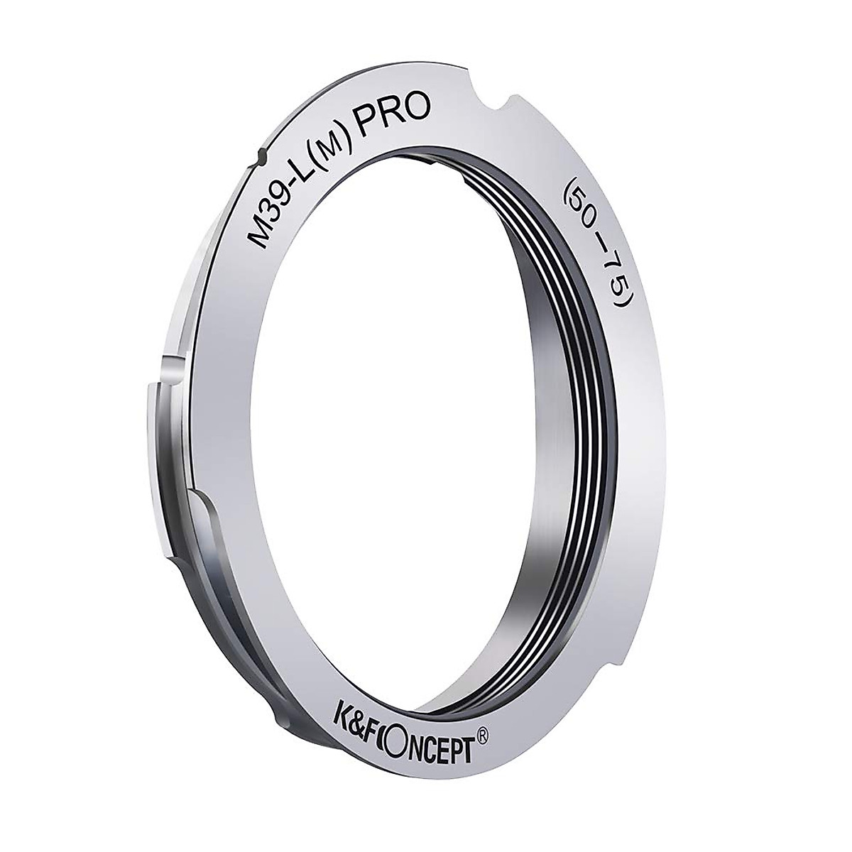 K&F Concept Lens Mount Adapter Compatible for Leica 52mm/75mm M39 Mount Lens to Leica DSLR Camera Body with Matting Varnish Design