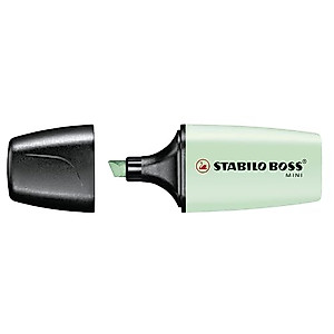 STABILO BOSS Mini Pastellove Highlighter Set, 3-Color Set