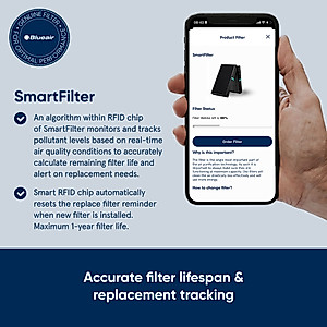 BLUEAIR Protect 7700 SmartFilter, Genuine Replacement Filter for Protect 7770i, 7710i Home Air Purifiers for Virus, Bacteria, Dust, Smoke and Allergens