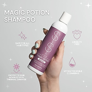 SIMPLY SMOOTH Magic Potion Shampoo Paraben Free Daily Shampoo Restore & Repair Dry, Damaged, Keratin Depleted Hair Hydrate & Create Soft, Healthy Hair For All Hair Type 33.8oz