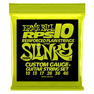 Ernie Ball RPS Regular Slinky Guitar Strings, 10-13-17-26-36-46, Lot/4, P02240