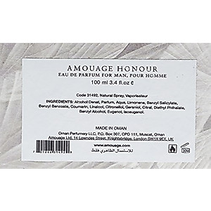 AMOUAGE Honour Men's Eau de Parfum Spray, 3.4 Fl Oz