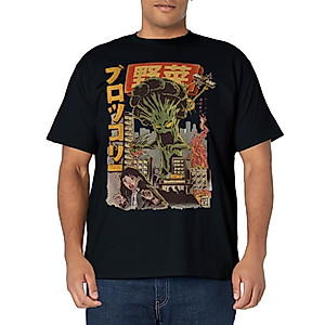Japanese Japan Kaiju vegetable broccoli anime T-Shirt
