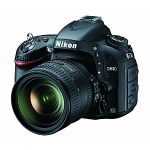 Nikon D610 24.3 MP CMOS FX-Format Digital SLR Camera with 24-85mm f/3.5-4.5G ED VR Auto Focus-S Nikkor Lens
